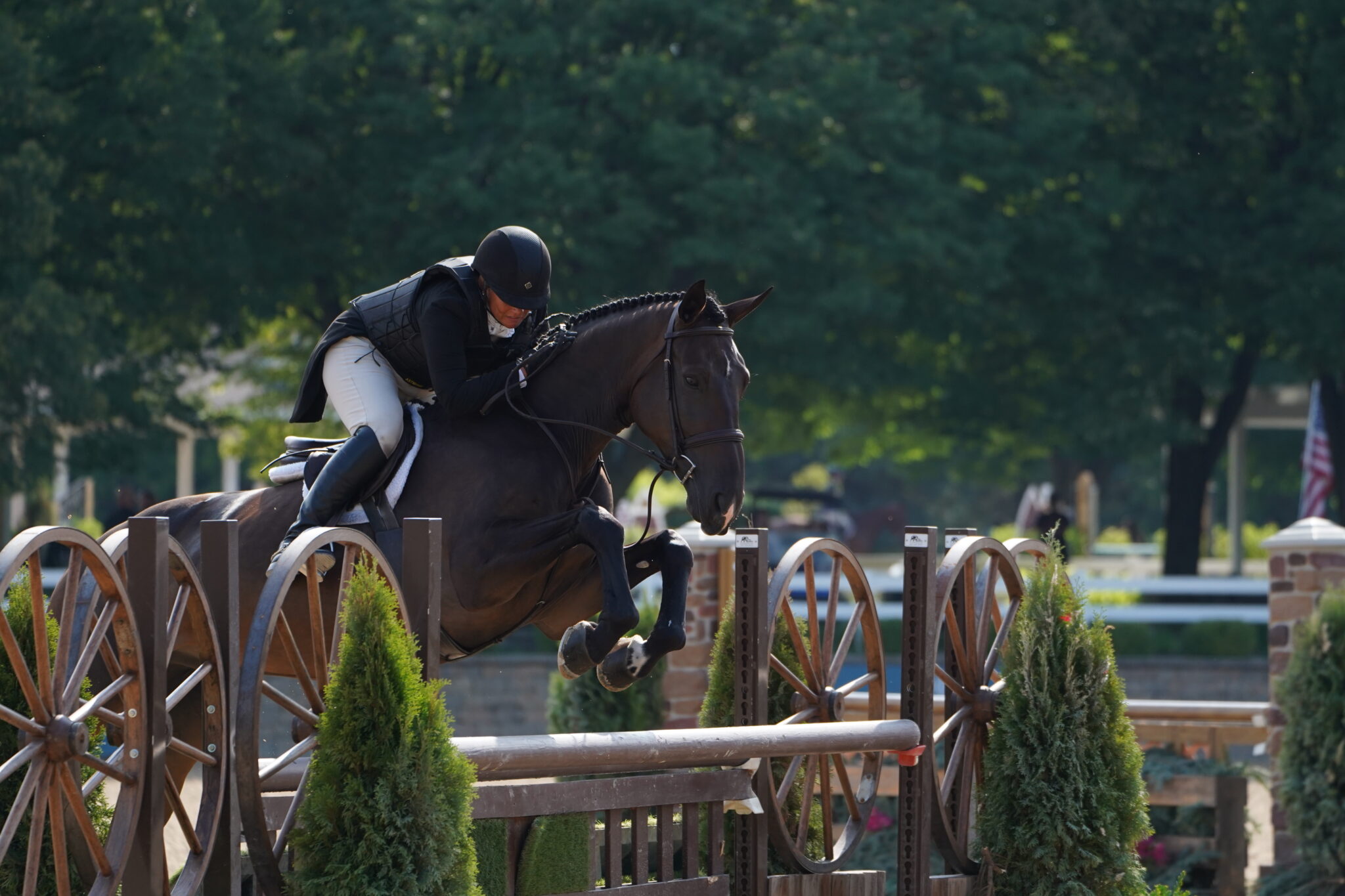 Jennifer Alfano Secures Double Derby Wins at HITS Chicago Summertime ...